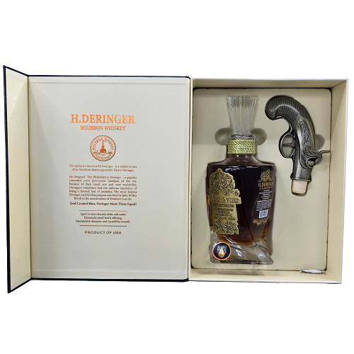 H.deringer 5 Yr Gift Set Bourbon Whisky 750ml – Wine Folder
