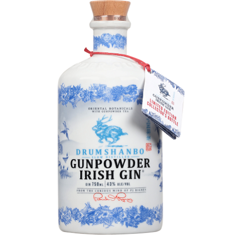 Drumshanbo Gunpowder Irish Gin - Special Label/Packaging 750 mL – Wine ...