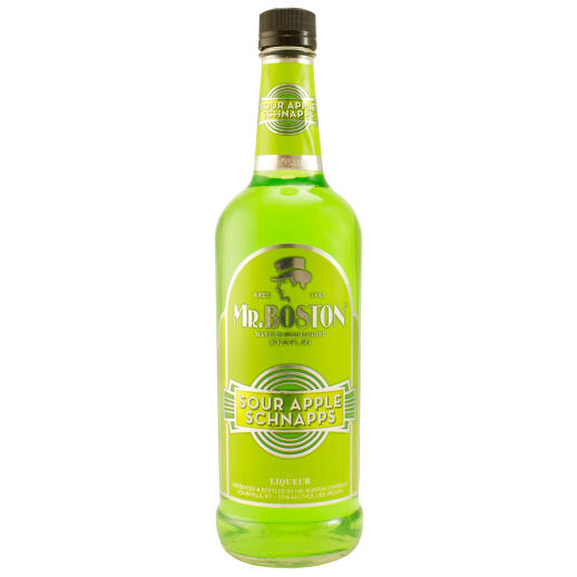 Mr Boston Schnapps Sour Apple 750ML – Wine Folder