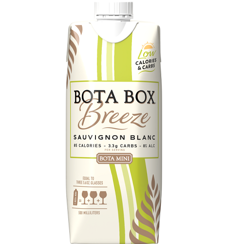 Bota Box Mini Bota Box Breeze Sauvignon Blanc - Tetra Pak 500 mL – Wine ...