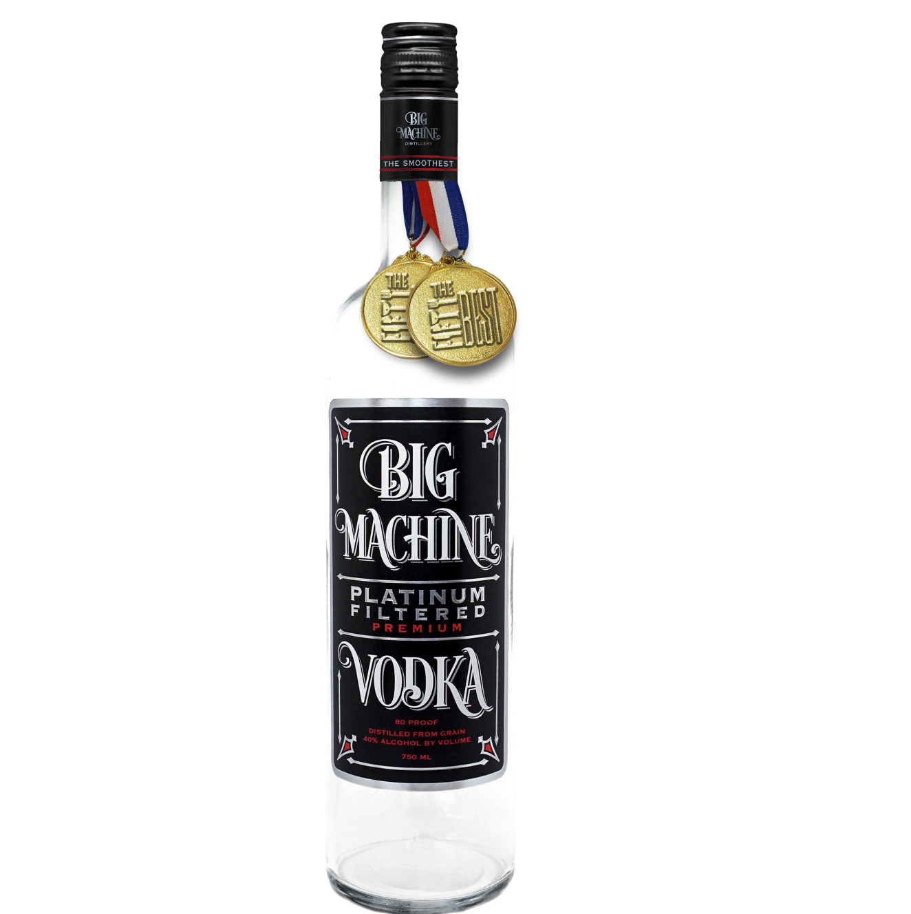 Big Machine Vodka 750ml – Wine Folder
