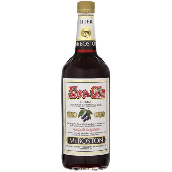 Mr Boston Sloe Gin - 1Ltr – Wine Folder